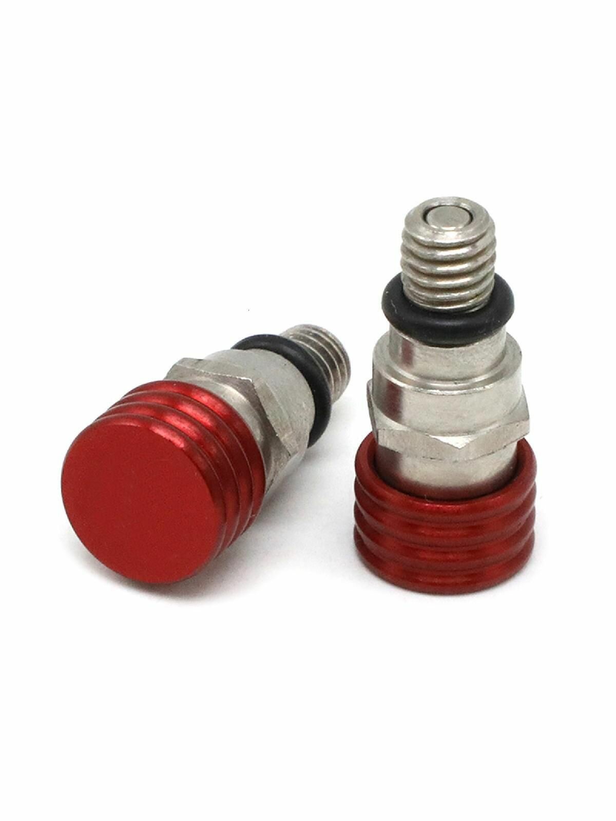Демпфер для снегохода, Амортизирующий винт для внедорожного мотоцикла M5 *0.8-красный