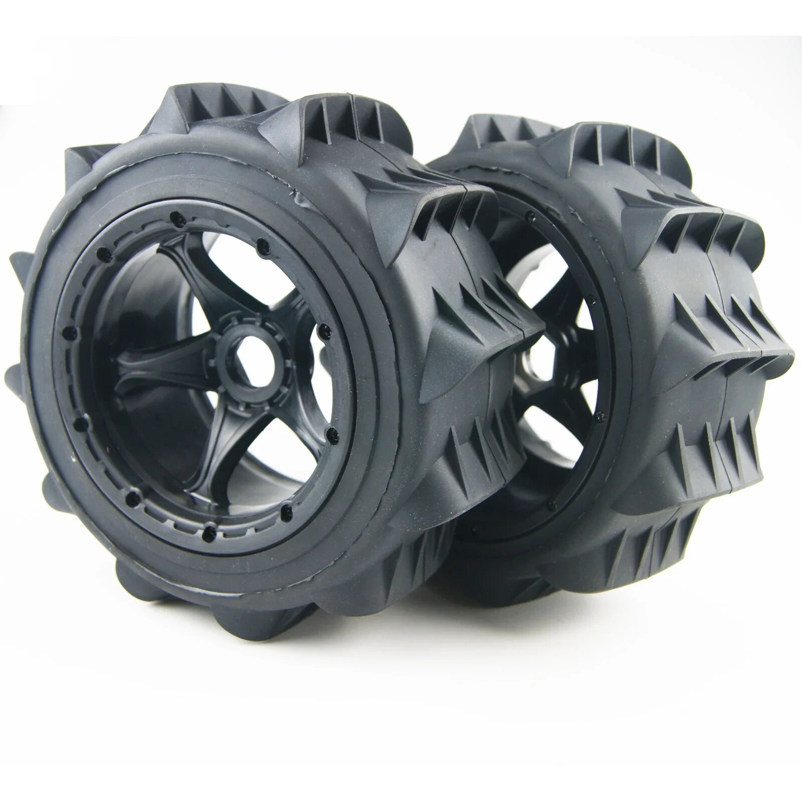 Резиновые шины TITRACING 190x90 мм для HPI Rovan KM Baja 5B Losi 5ive T DBXL