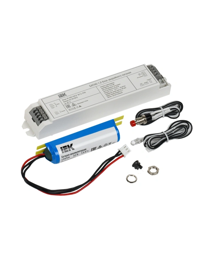 Блок аварийного питания (БАП) IEK LLVPOD-EPK-40-1H БАП40-1,0 для LED