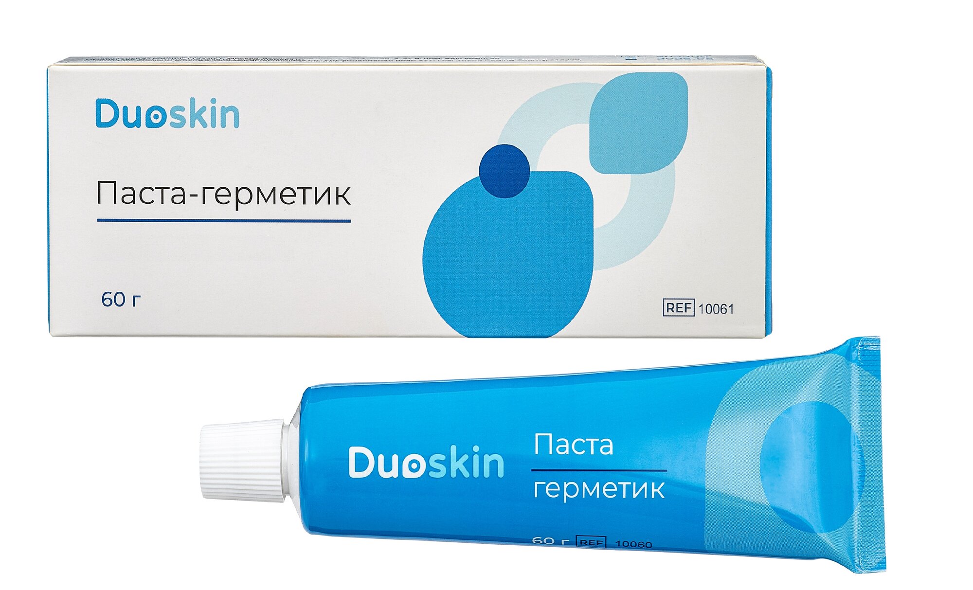 Паста-герметик Дуоскин 10060 (Duoskin) для защиты и выравнивания кожи вокруг стомы, туба 60 гр.