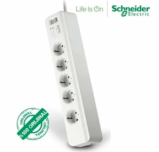 Schneider Electric Розетка С Защитой От Тока Apc 5 Pm5-Gr