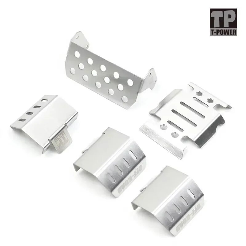 Металлическая броня шасси для CROSSRC AT6 6X6 6WD 1/10