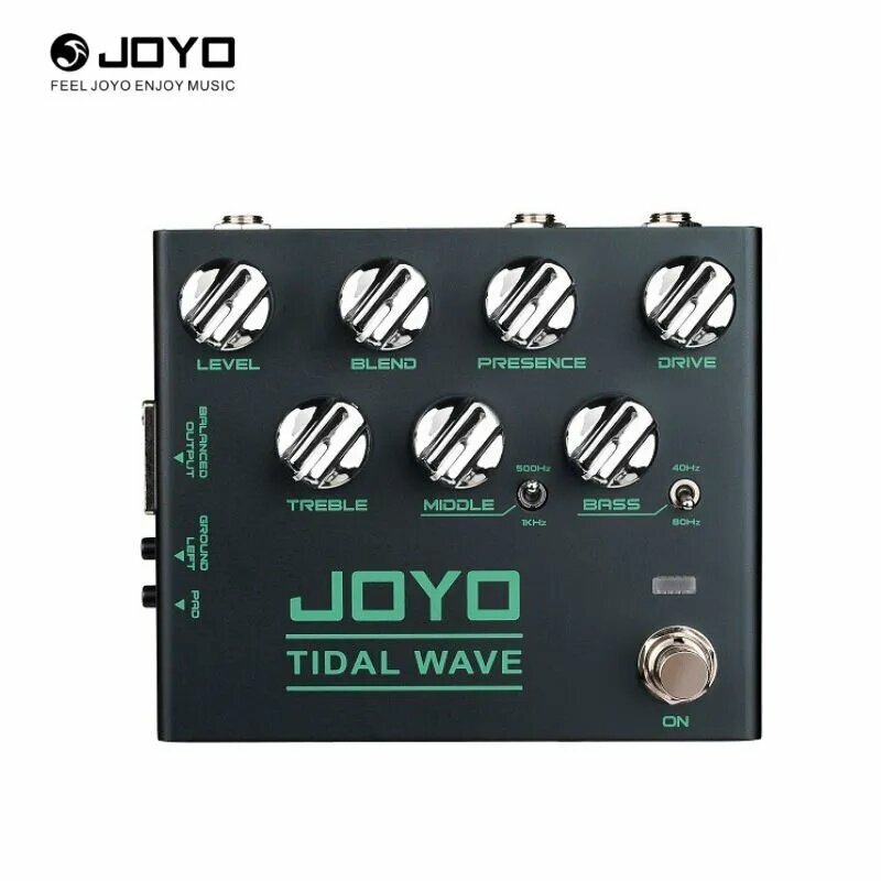 JOYO R-30 TIDAL WAVE Педаль бас-предусилителя для гитары Классический басовый тон 90-х годов Поддержка функции DI Педаль эффектов для бас-гитары R 30