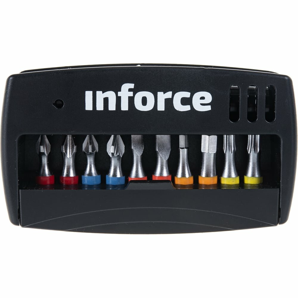 Набор бит с держателем 11 предметов Inforce 11-01-285