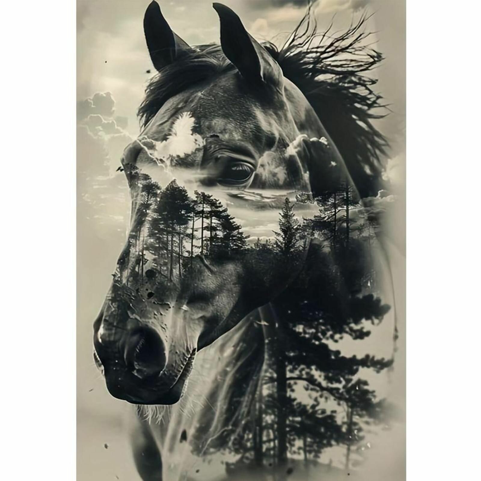 Эксклюзивный набор для вышивки крестиком Природа, 40x60 см на хлопковой канве 11CT