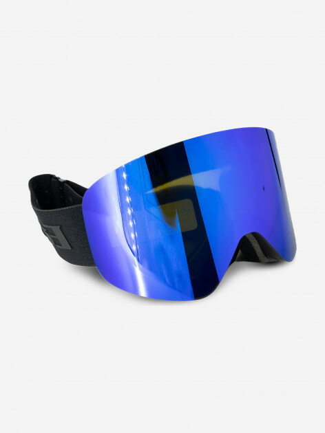 Маска горнолыжная для сноуборда лыж снегоходов EasyRider KF20RRFC2T BLACK/BLUE