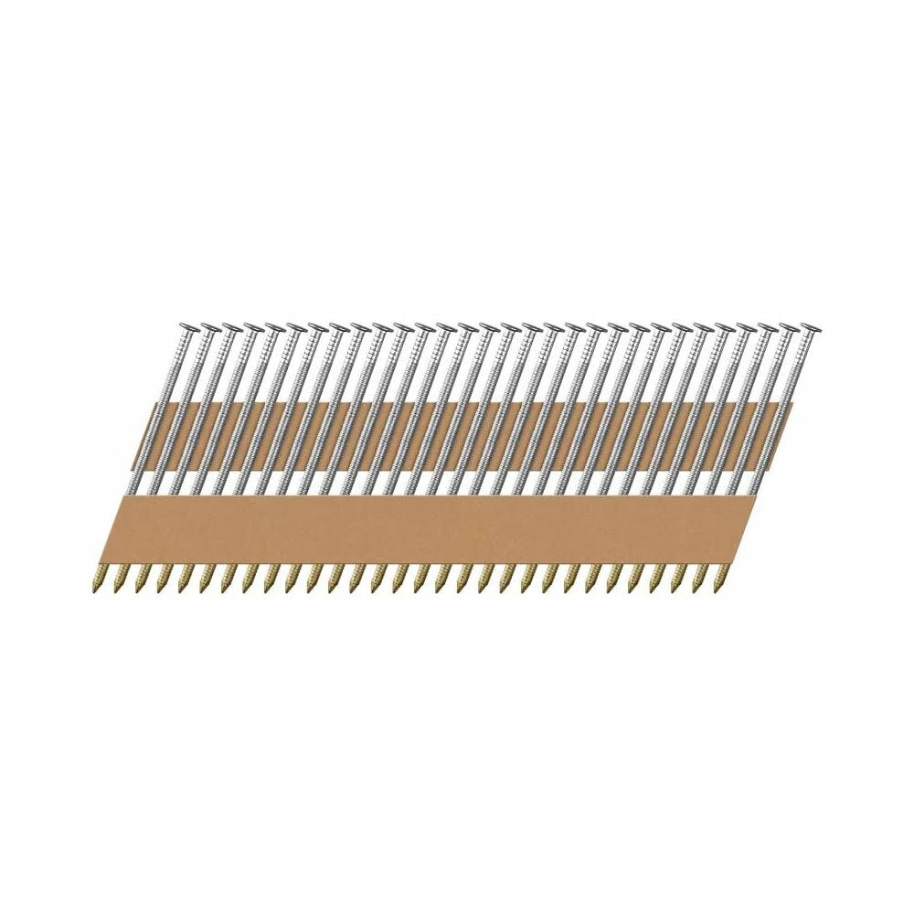 Реечные гвозди ЗУБР SN21 рифленые 70x3.1 мм, оцинкованные, 2400 шт 305396-70