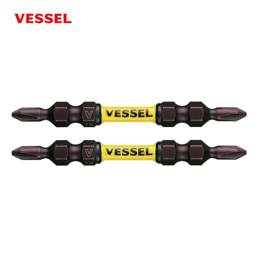 VESSEL набор бит, Торсионное долото тонкое, с двойной головкой, серия SDT