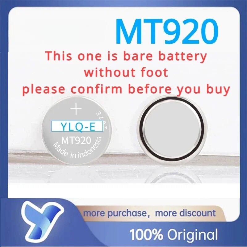 Аккумулятор для часов CASIO G-Shock CTL1616F CTL1616 CTL920 MT920 CTL621F ML2016 CTL920F ML2032 MT920 no foot