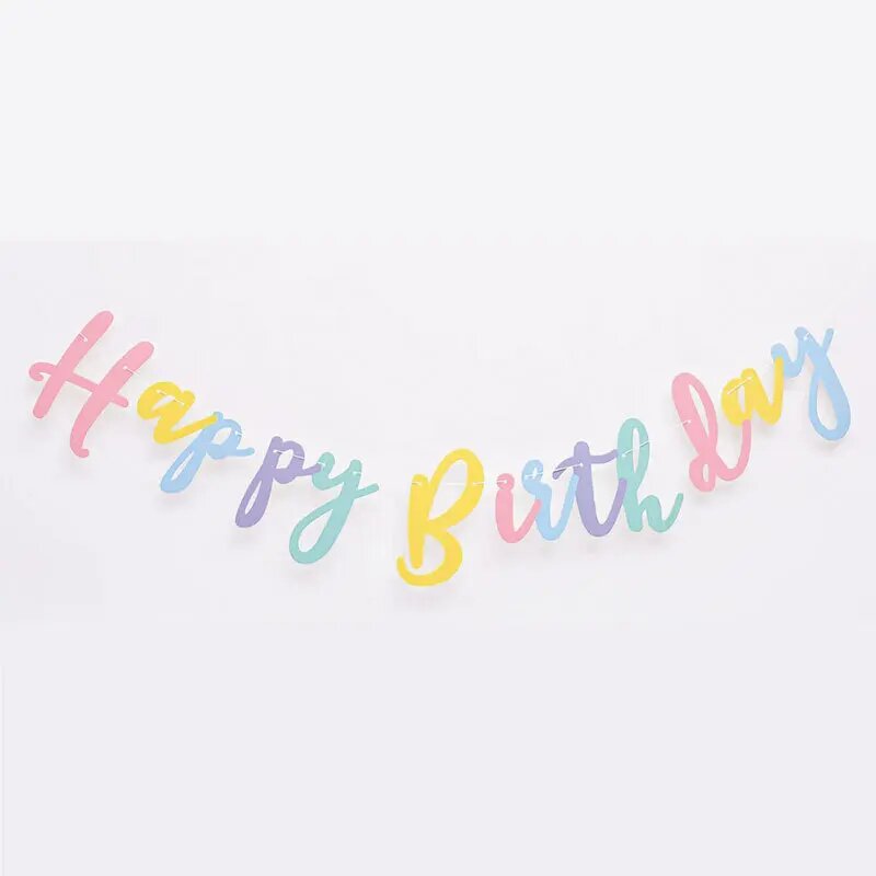 Гирлянда "Happy Birthday" Bithday Banner