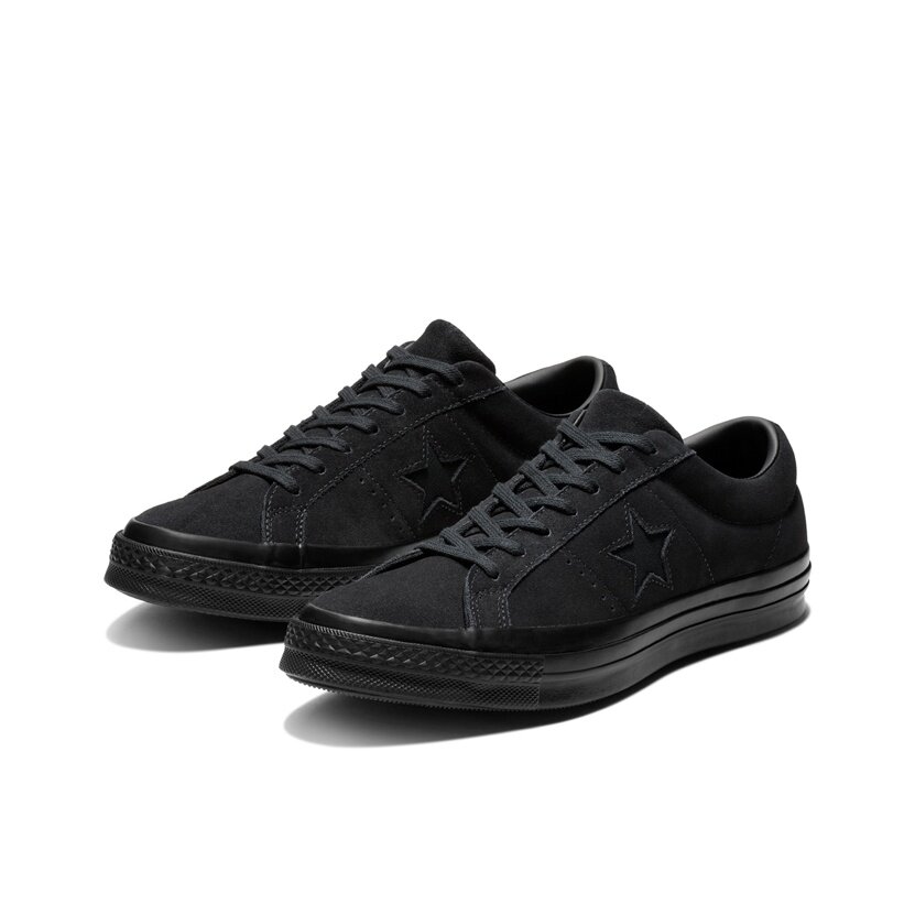 Кроссовки Converse One Star, размер EU 37.5 стопа (24CM), черный — фото 1