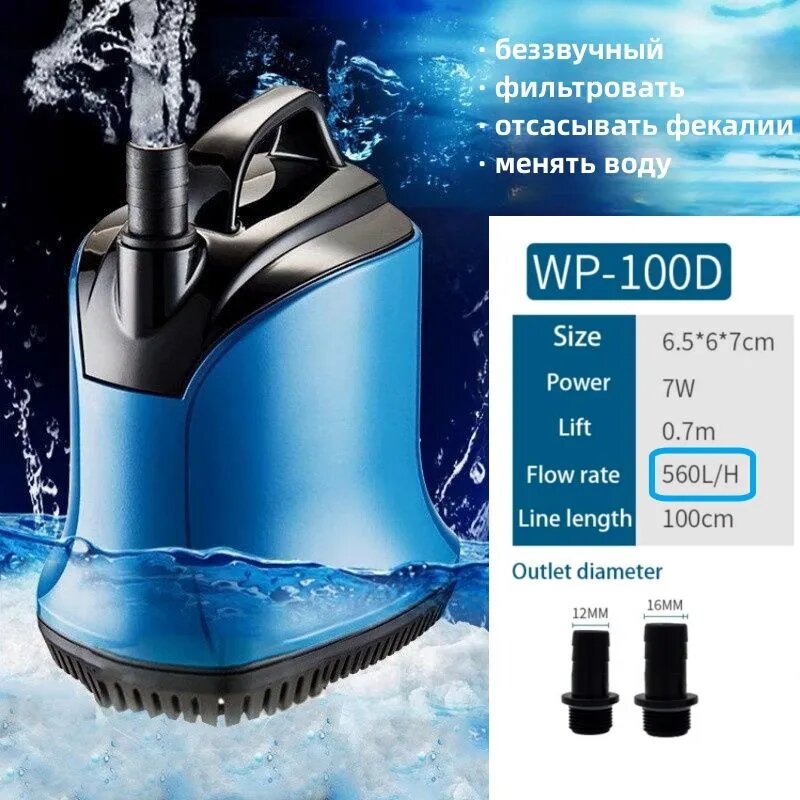 Дренажный насос,560л/мин