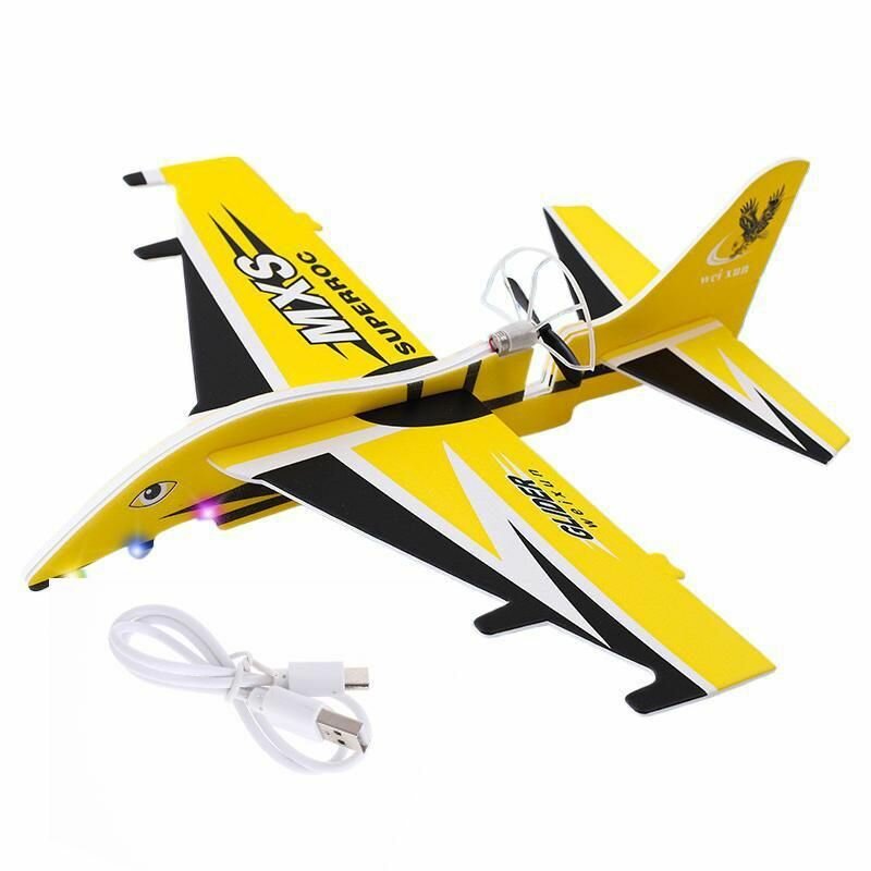 Планер игрушка для детей, Аэроплан метательный USB