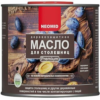 Масло для Столешниц Ремонтное Neomid Premium 0.4л Бесцветное / Неомид.
