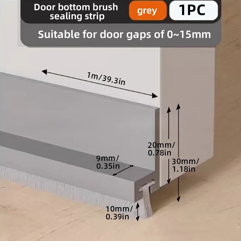 Резиновая уплотнительная лента для дверей Grey