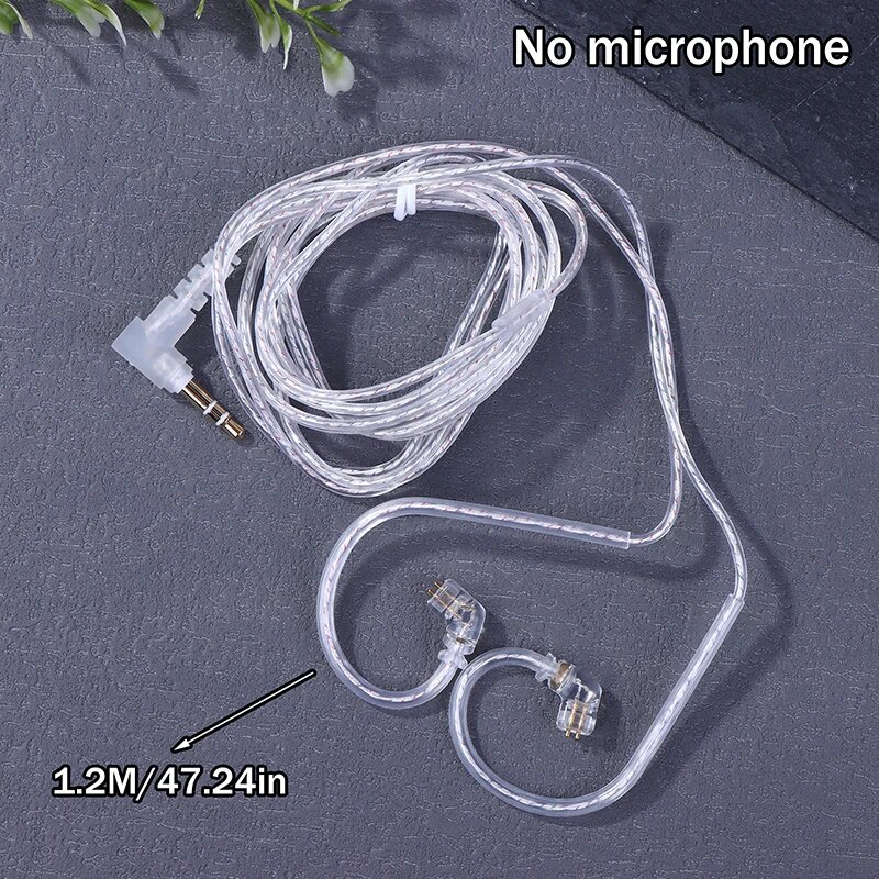 SD&HI кабель для наушников KZ 2-контактный серебряный 120 см A1