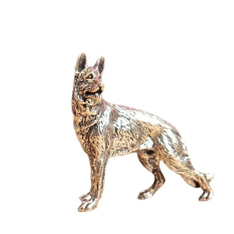 Медная статуэтка собаки YOWEI