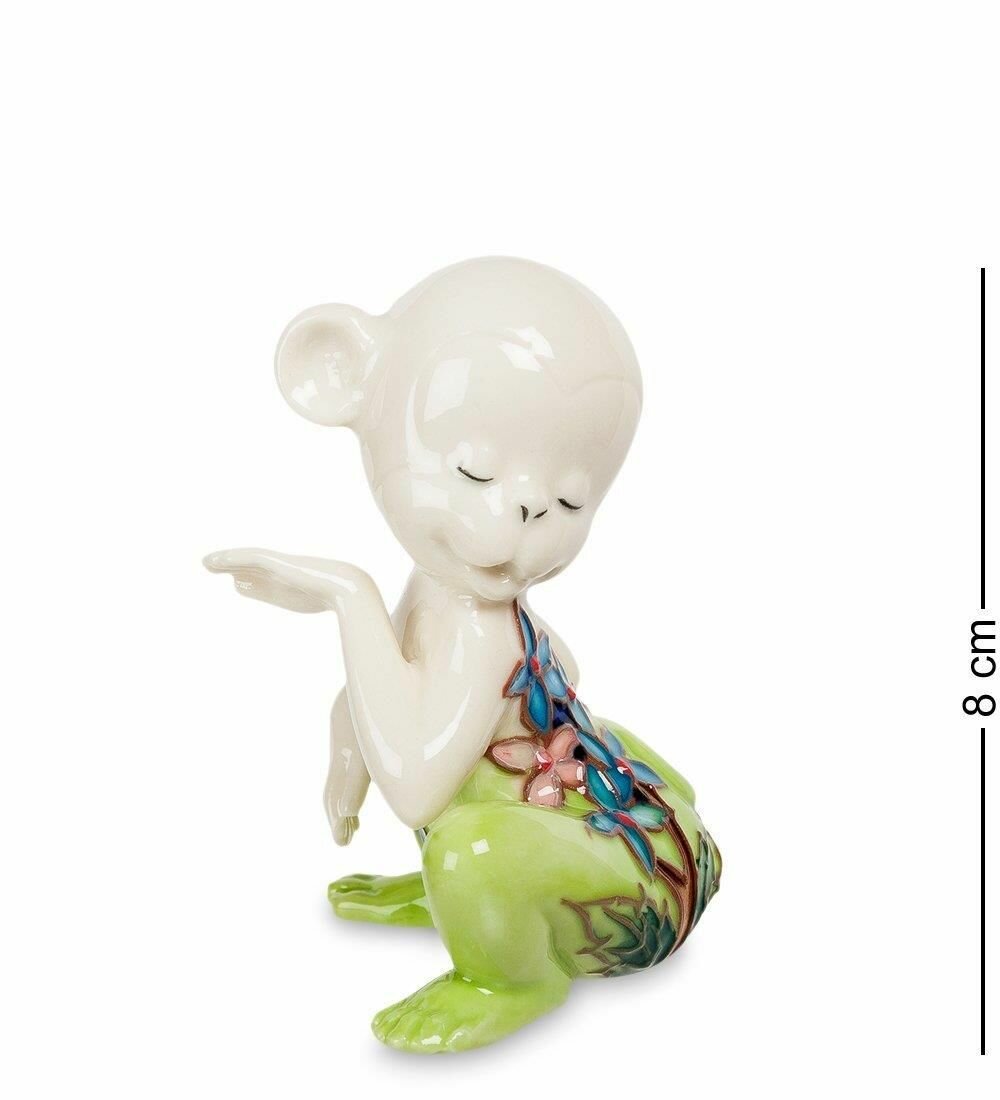 Фигурка настольная Обезьяна (Pavone) A2062338 Pavone, Фарфор, в подарок