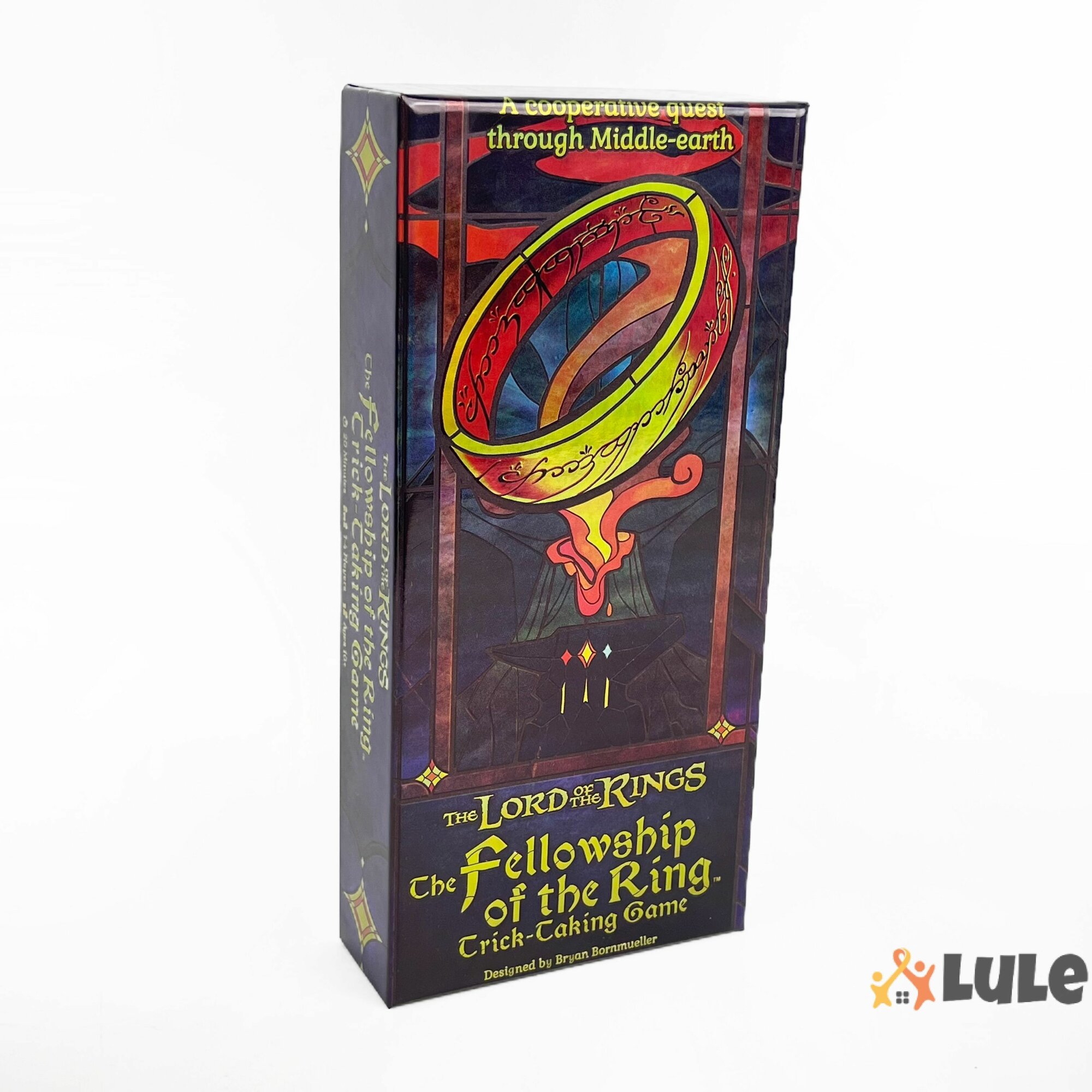 The Fellowship of the Ring Deluxe Люкс: HИ Стратегия/Вечеринка. Тисненые карты, дерево, яркие цвета! Лучший выбор!