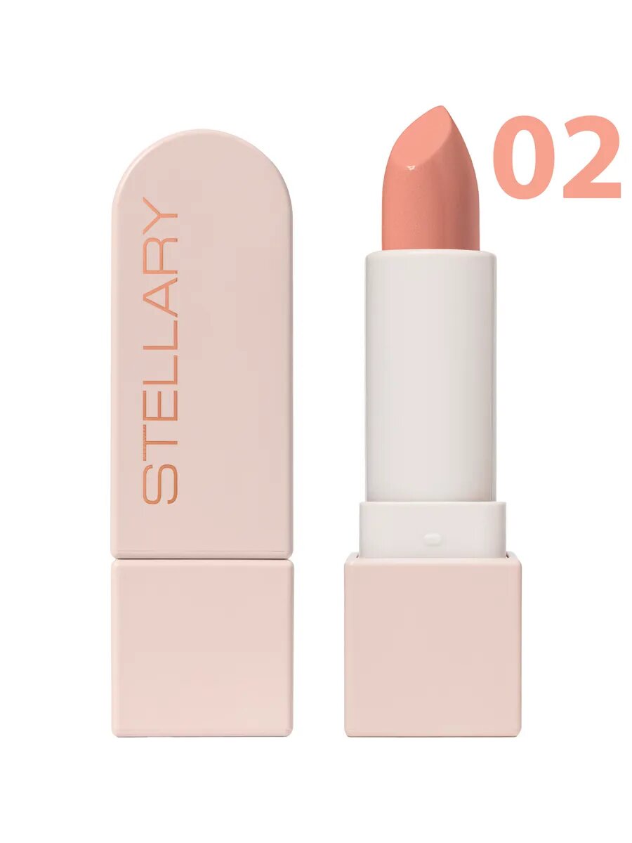 Помада для губ устойчивая RICH NUDE 02, Neutral beige