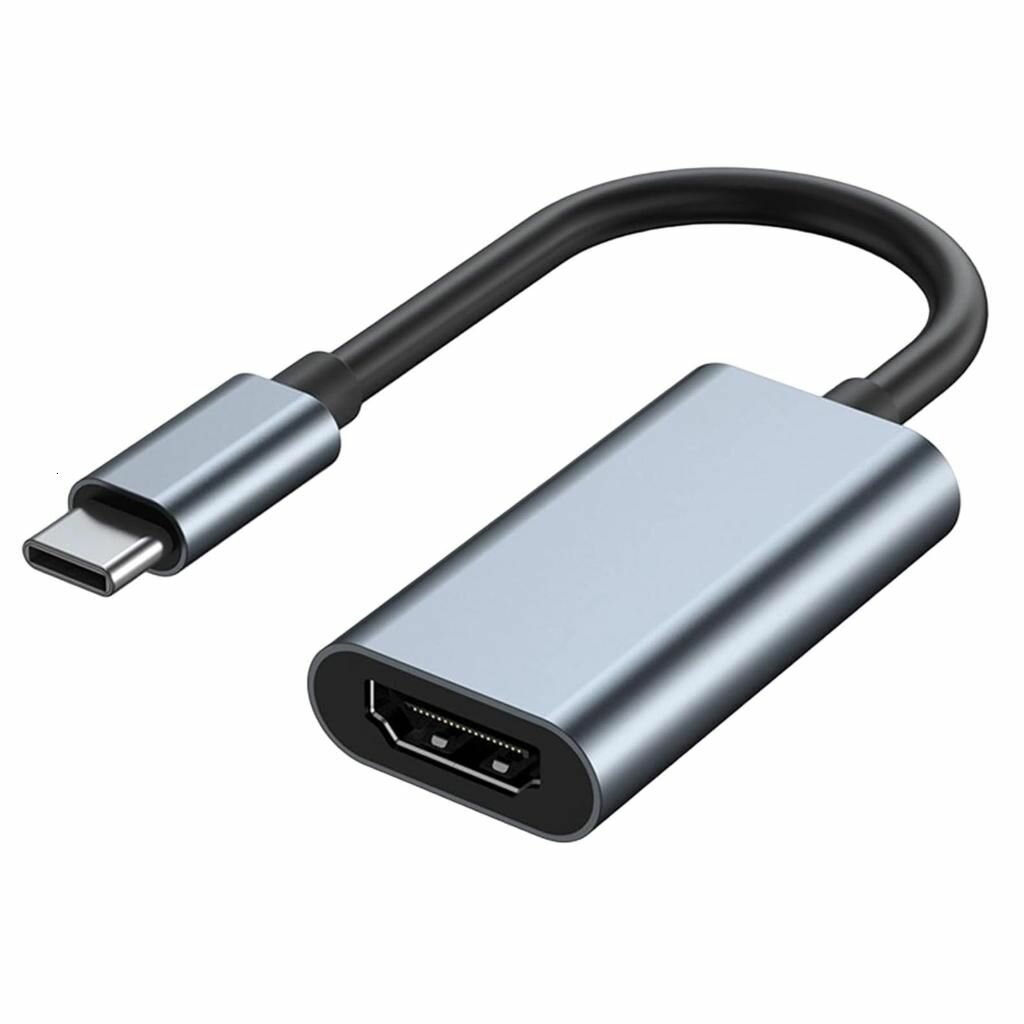 Гибкий адаптер USB C Male to HDMI для смартфонов, планшетов и ноутбуков, - 4к60 Гц