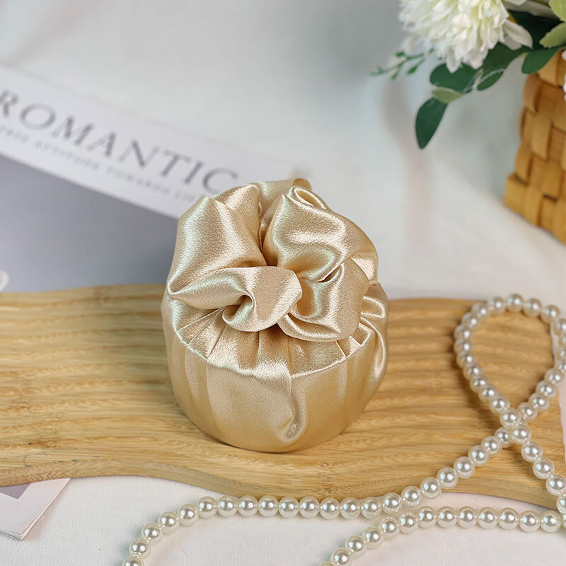 Коробка для свадебных конфет, коробка фуросики, тканевая пустая коробка, подарок для свадьбы, подарок для подружки невесты, сатиновая коробка для конфет