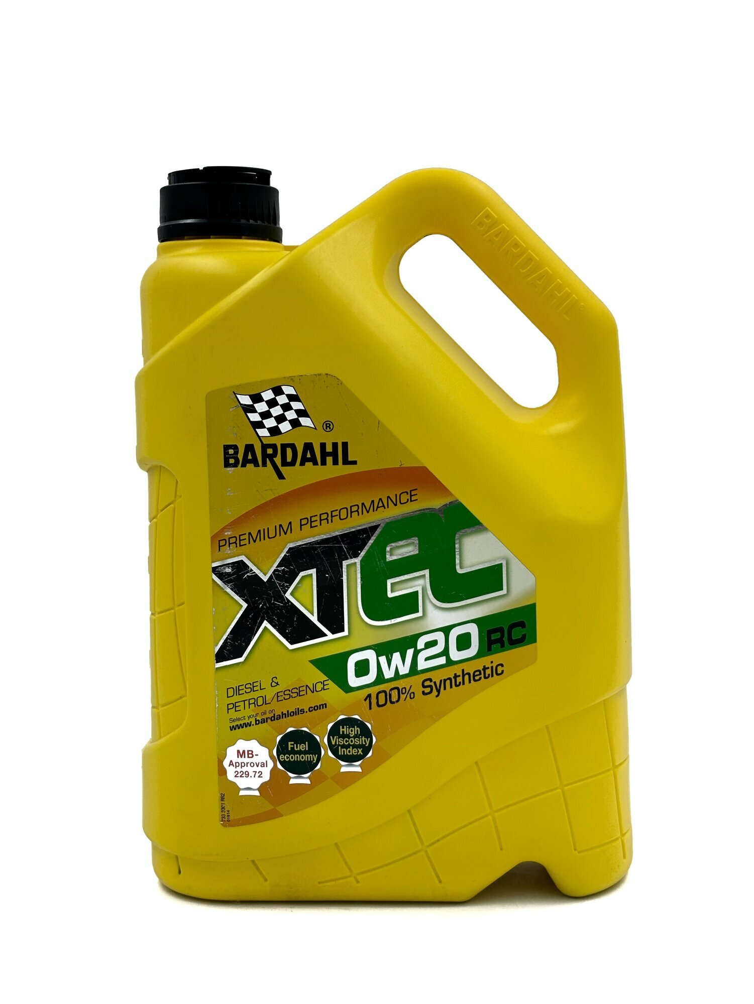 Масло моторное Bardahl XTEC 0w-20 RC, 5 литров, синтетическое