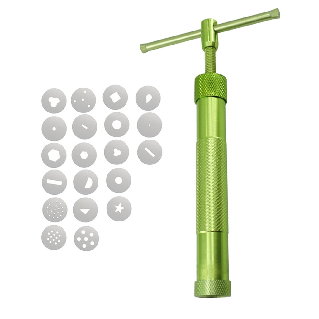 Формы для тортов с экструдером для глины и 20 насадками