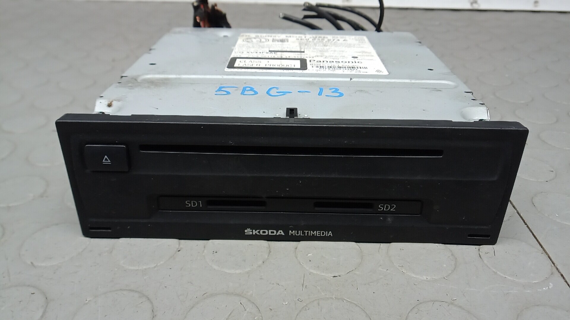 CD-чейнджер SKODA OCTAVIA A7, Номер 5e0035874A
