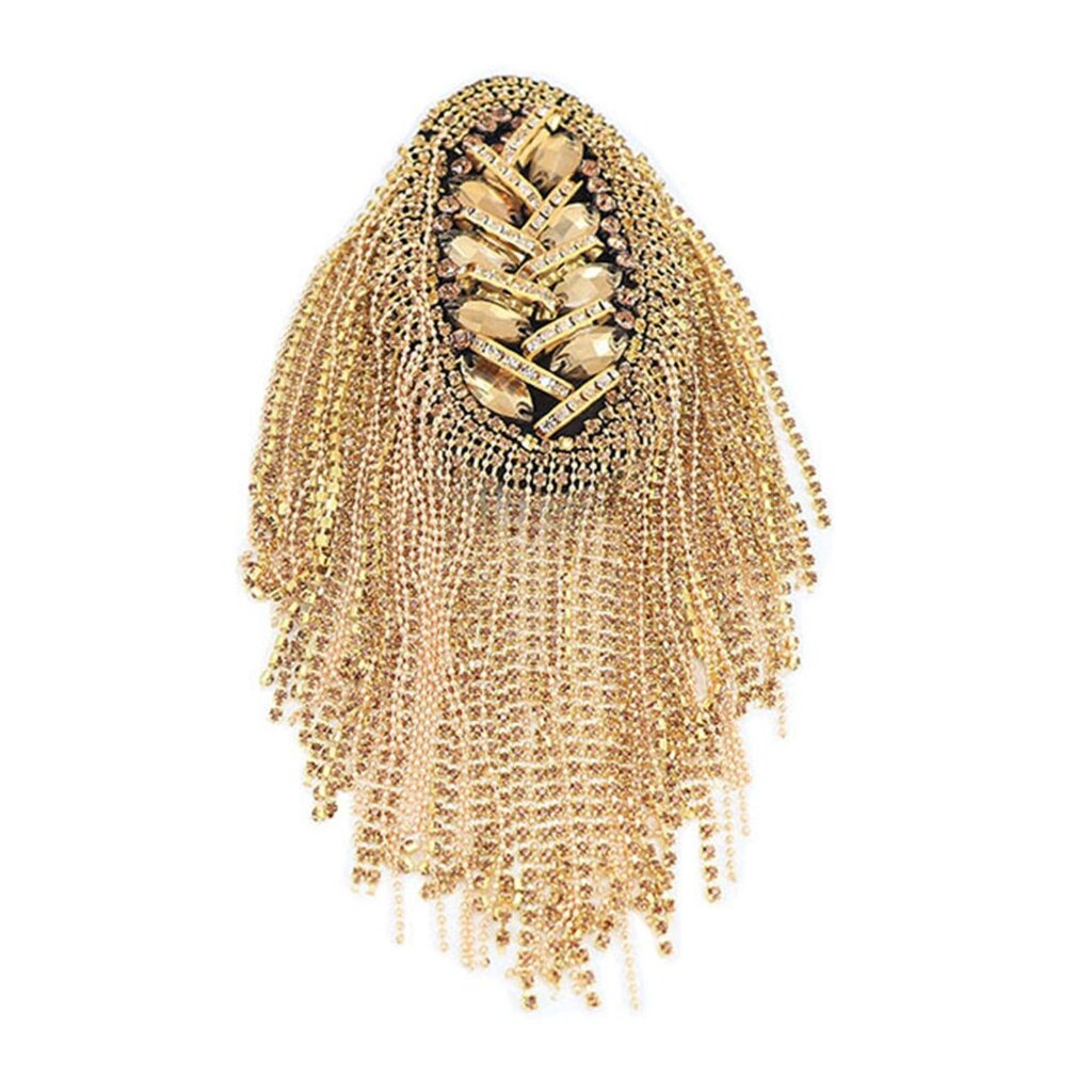 Эполеты с бриллиантовой кисточкой