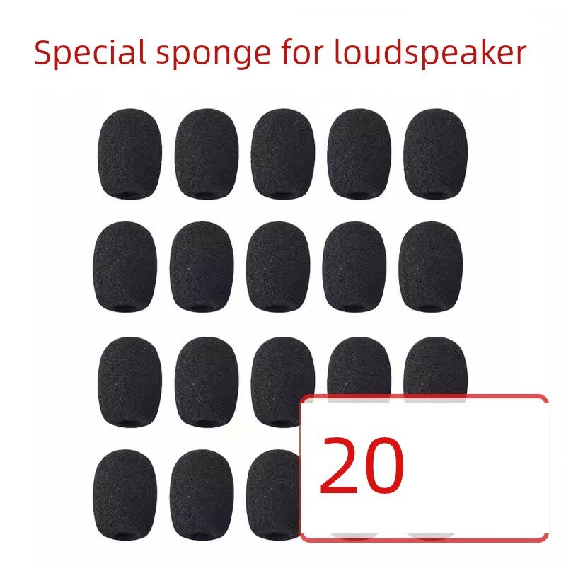 Takstar/Dosheng HM-700 громкоговоритель с ушным крючком, проводной микрофон для пчелкой Черная сменная губка*20