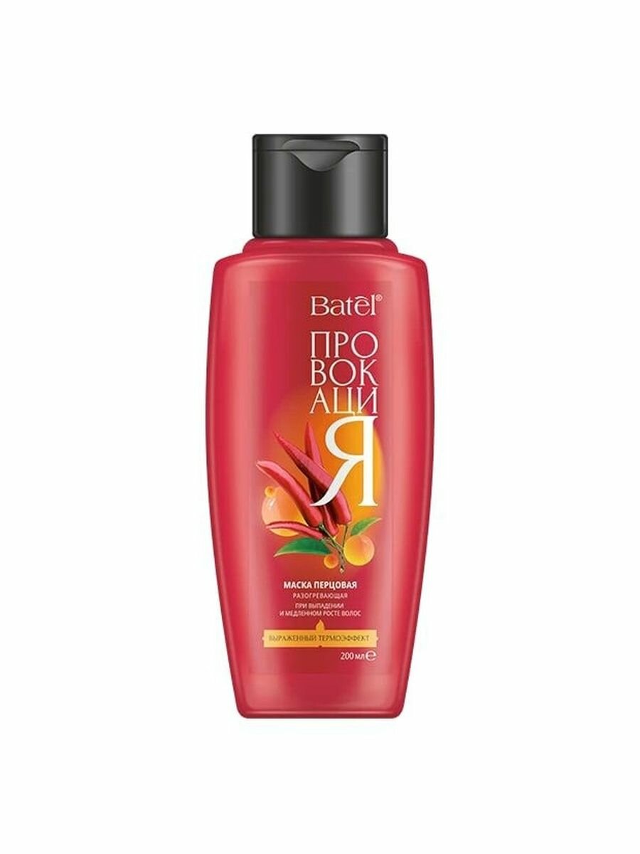 Batel. Маска перцовая разогревающая при выпадении и медленном росте волос "Провокация"