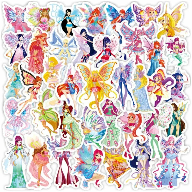 10/30/50 шт, водонепроницаемые наклейки для скейтборда, чемодана, телефона, ноутбука