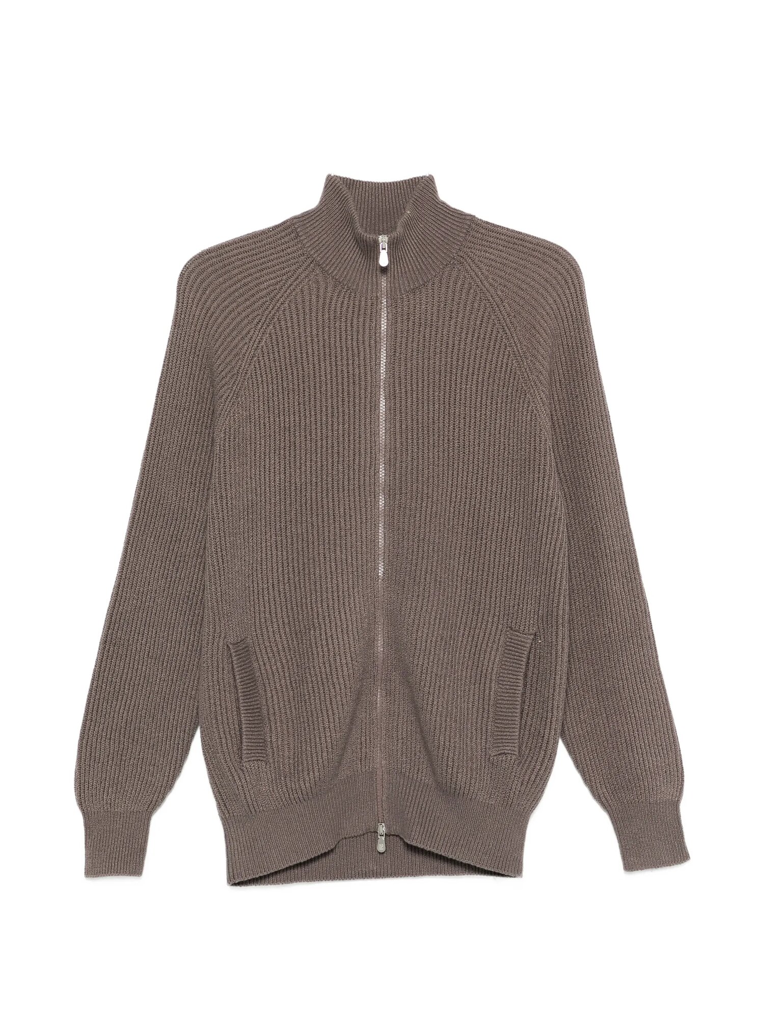 Кардиган Zip ribbed cardigan