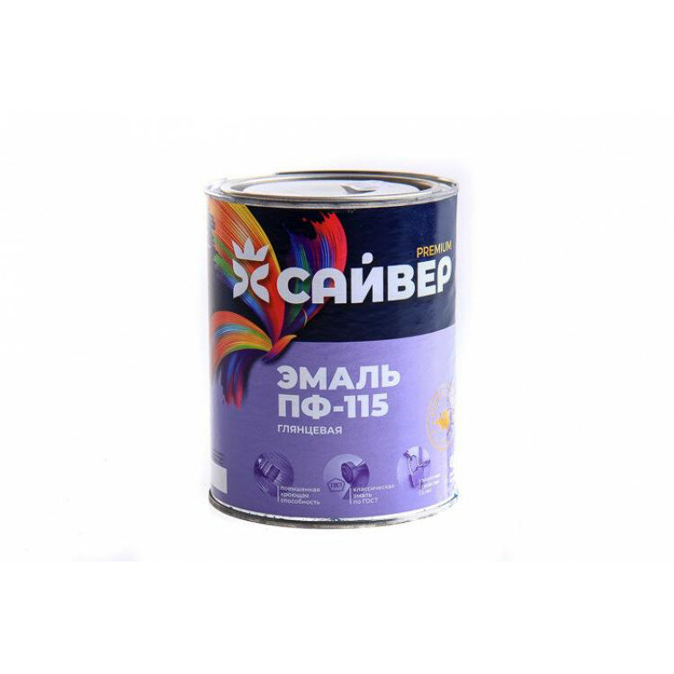 Эмаль ПФ-115 БЕЛ 0.4КГ сайвер