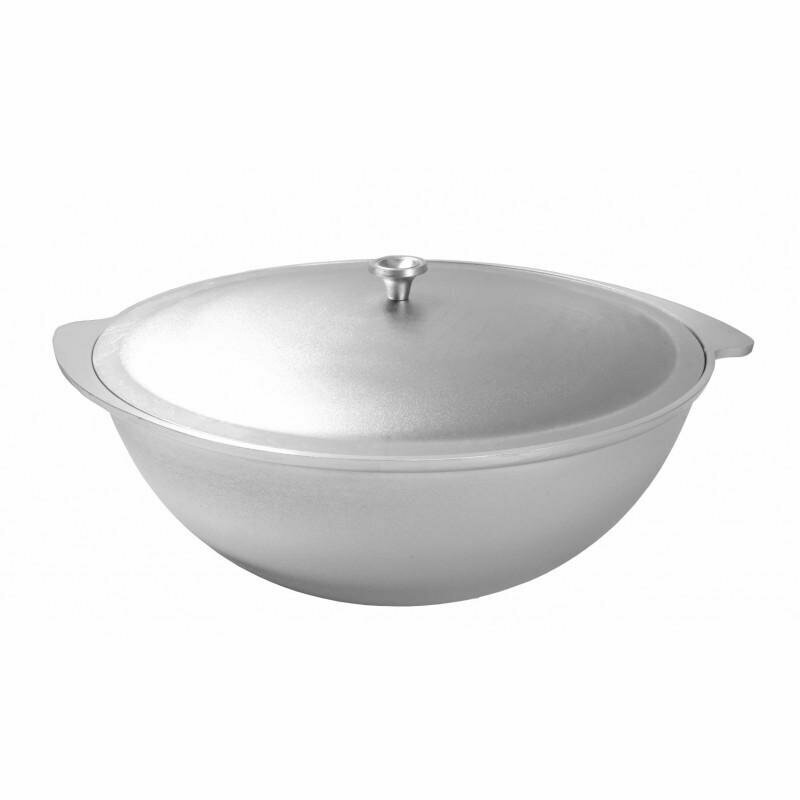 Казан алюминий литой 6Л для плова KUKMARA