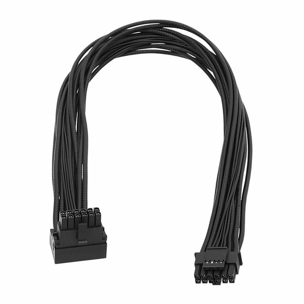 16Pin Male к 12VHPWR PCIE5.0 ATX3.0 Кабель для видеокарты, - Положительный локоть 60 см