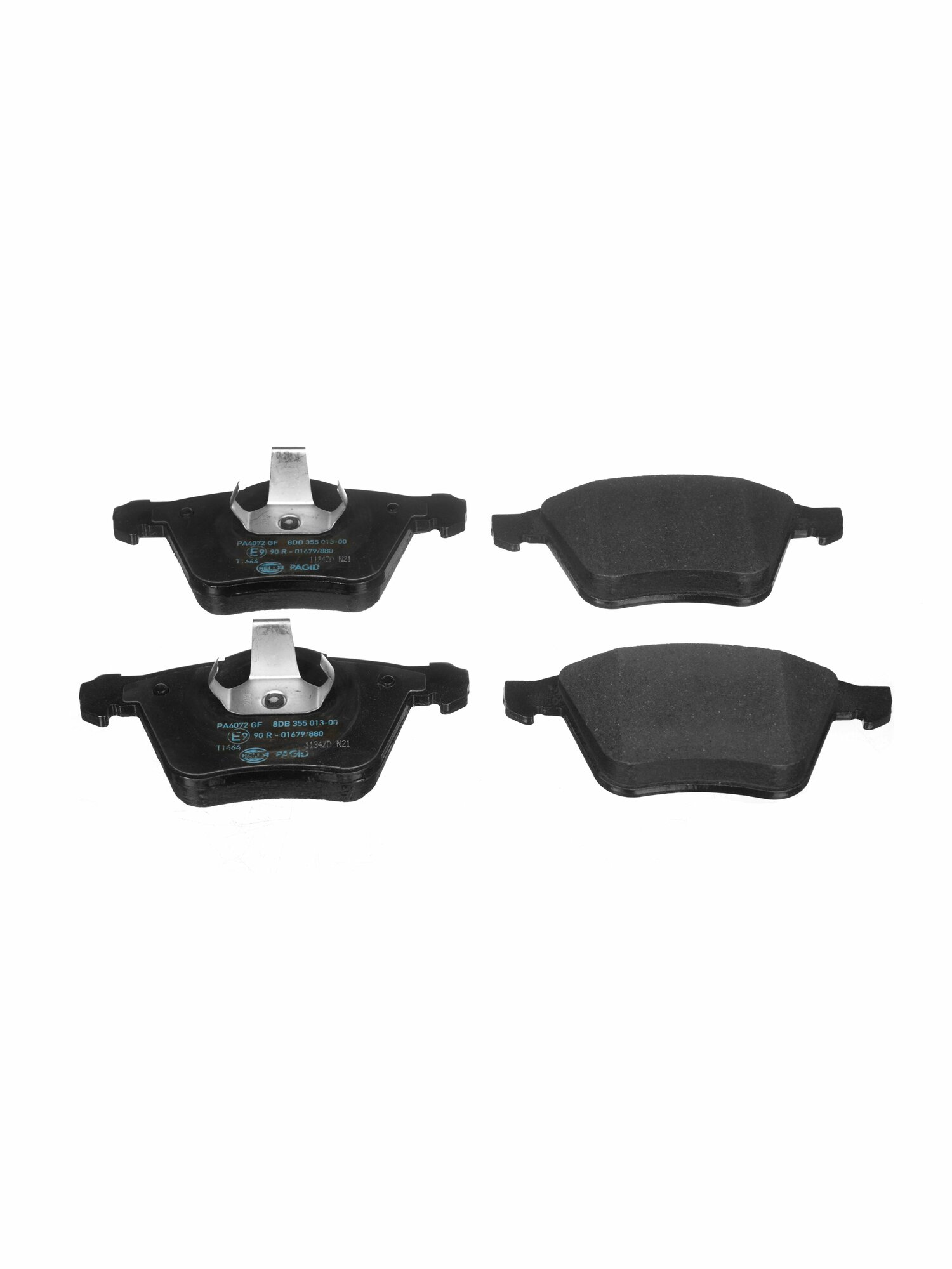 Колодки тормозные дисковые передние HELLA-PAGID (8DB 355 013-001)
