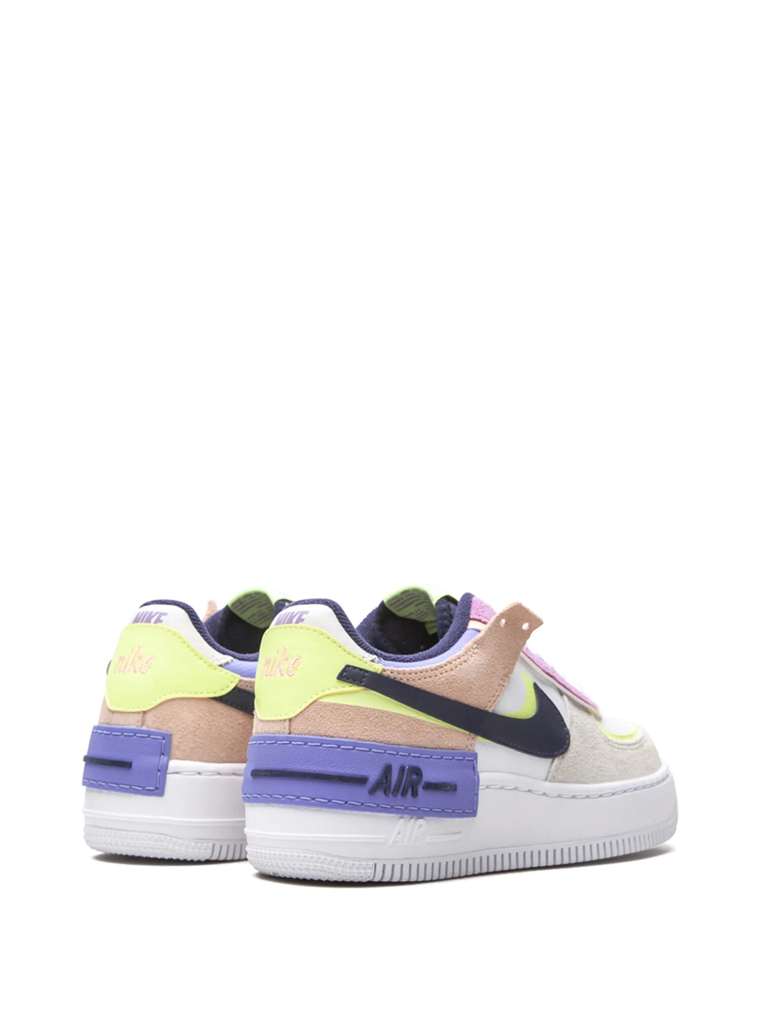 Кроссовки NIKE AF1 Shadow, размер 11.5 US, серебристый — фото 1