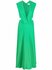 Платье Victoria Beckham Twist Wrap, размер 10 UK, зеленый