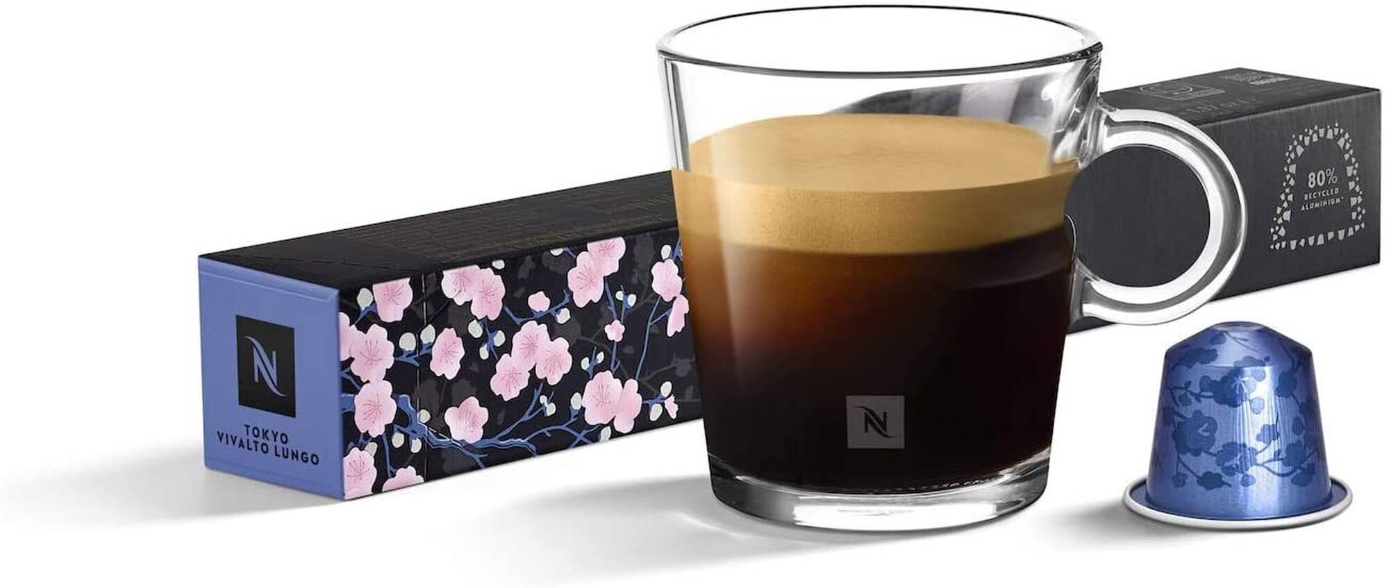 Кофе в капсулах Nespresso бленд Tokyo Vivalto Lungo, 10 капсул