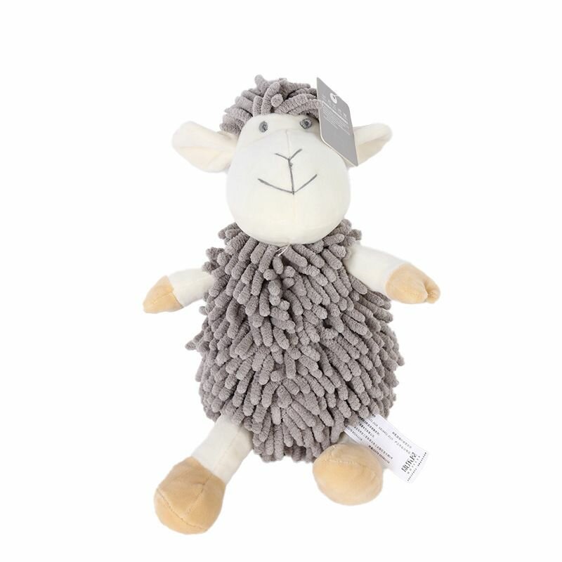 Мультяшное плюшевое полотенце для рук в виде животного, многофункциональное креативное впитывающее полотенце для рук, плюшевая игрушка с подвесным креплением.