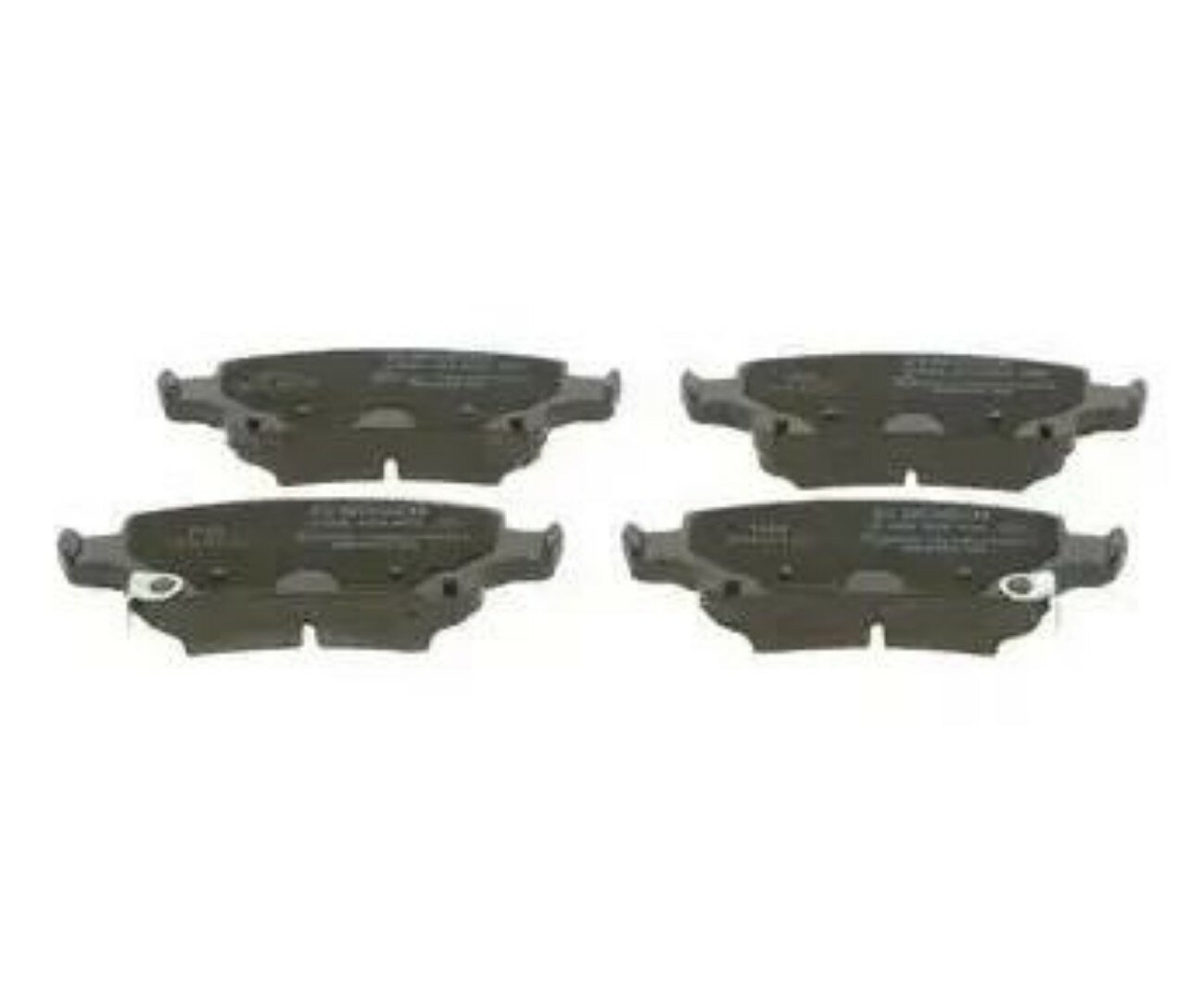 Колодки тормозные BOSCH 986424839 задние, Opel Vauxhall