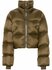 Пуховик Rick Owens Turtle, размер 46 IT, зеленый