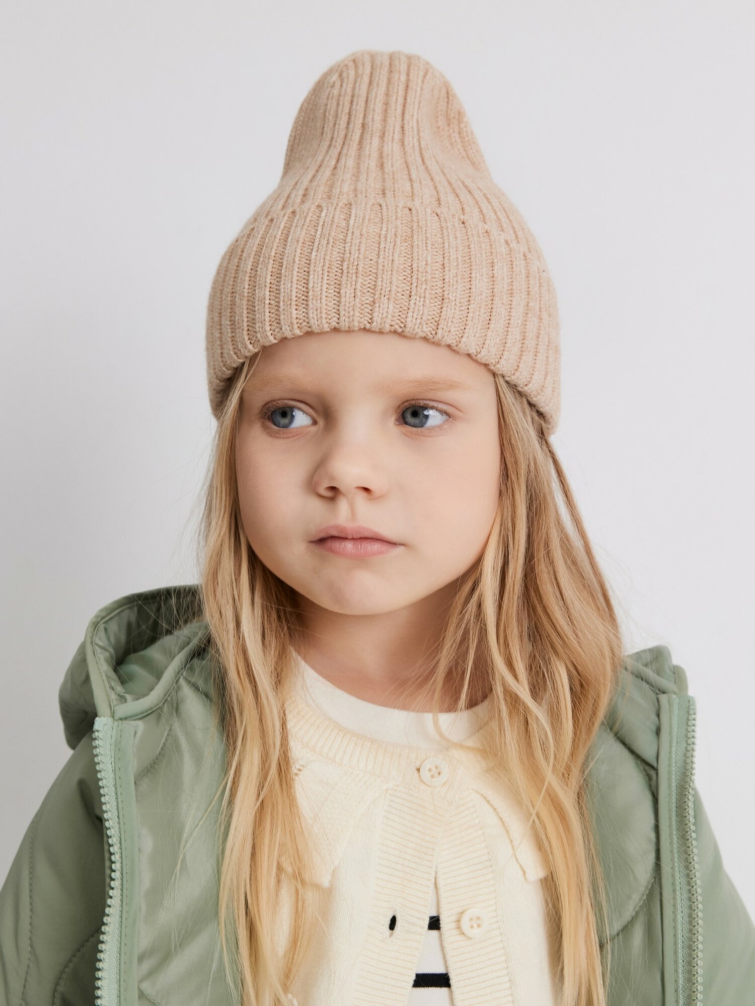 Шапка-бини для девочек