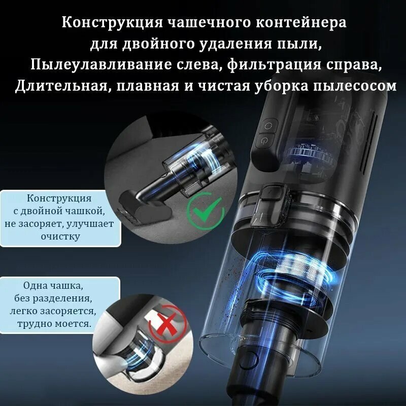 H20UltraMIX Швейцария PPA Передовая технология Очищает под кроватями и диванами, удаляет клещей