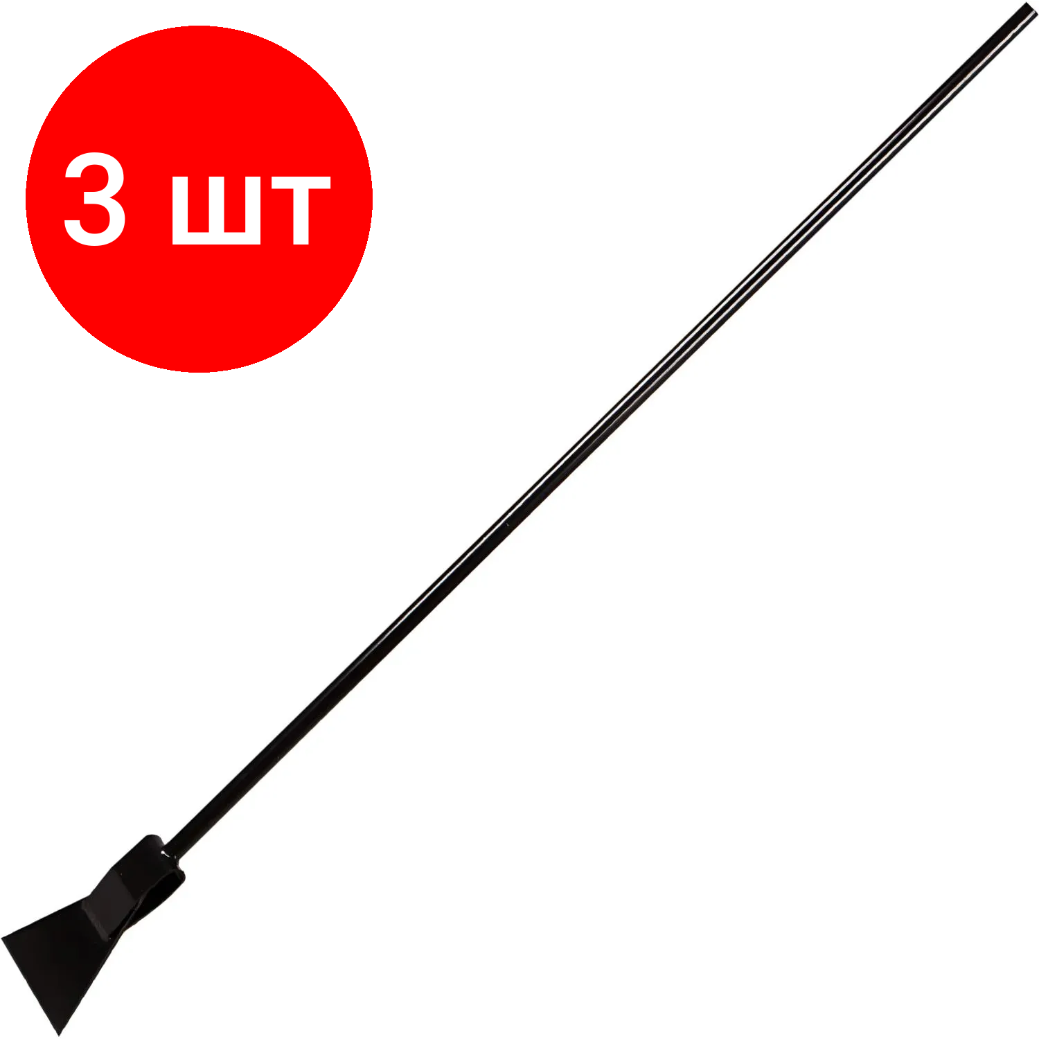 Комплект 3 штук, Ледоруб-топор Сибртех (15x143см) 61519 металлический черенок 1.4 кг