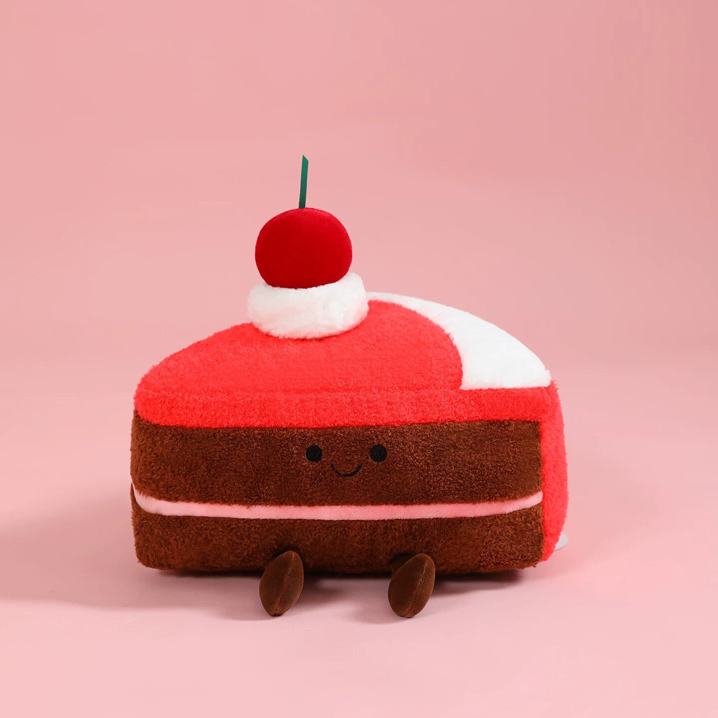 Плюшевая игрушка-тортик, забавная мягкая игрушка в виде торта, подушка для сна, подарок на день рождения для девочек