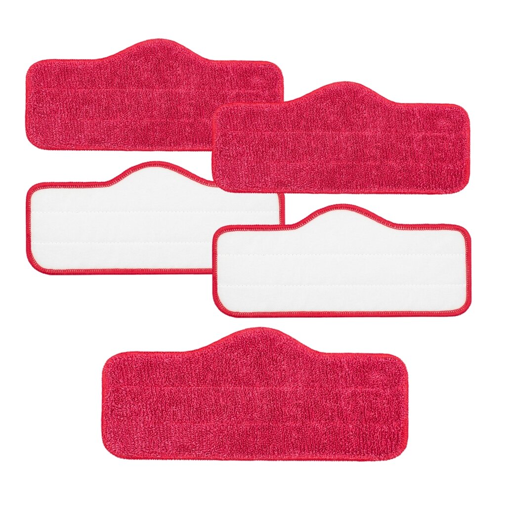 5 сменных салфеток для чистки паровой швабры