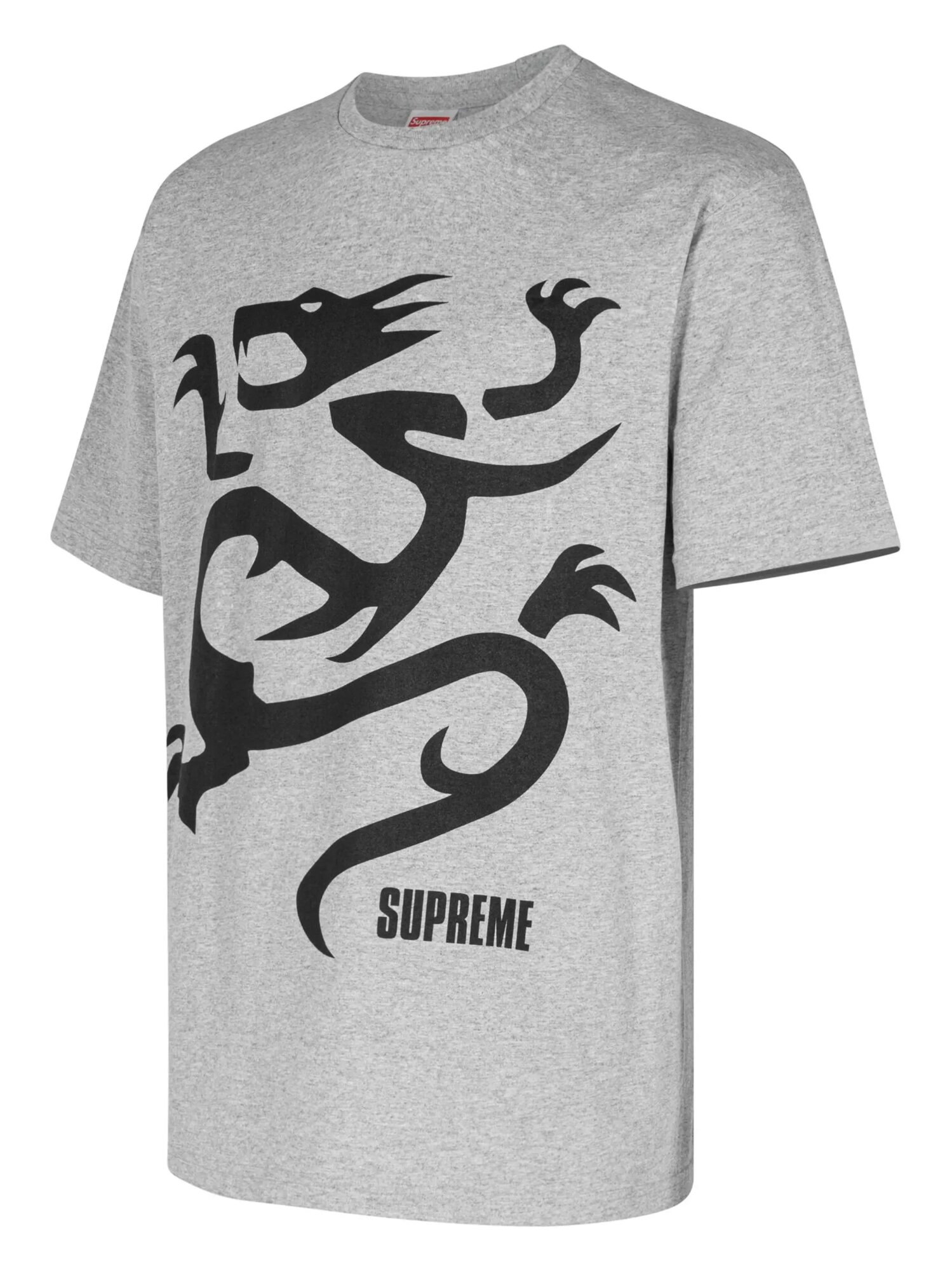 Футболка Supreme Mobb Deep Dragon, размер XL, серый — фото 1